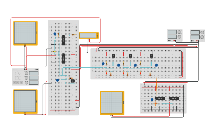 Circuit design Communication Phase 1 | Tinkercad