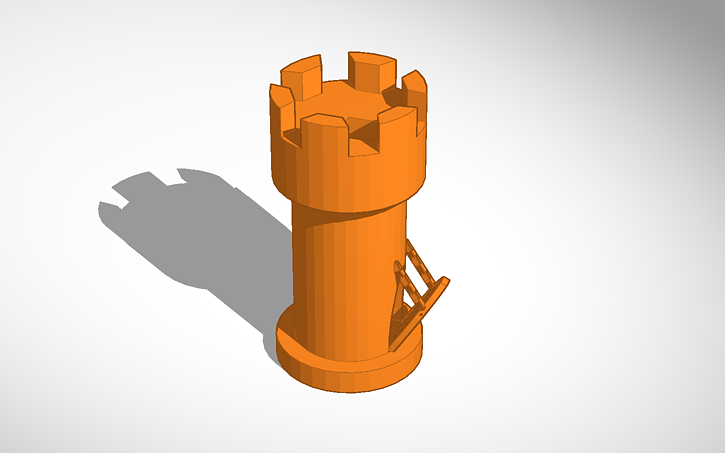 3D design ultimate rook | Tinkercad