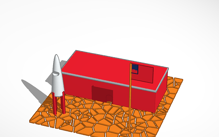3D design School on mars :-I | Tinkercad