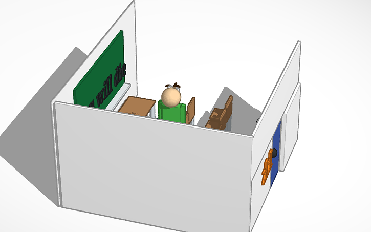 3D design Baldi is here | Tinkercad