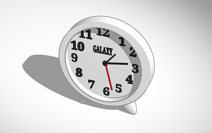 3D design SAAT(O'CLOCK) - Tinkercad