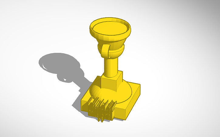3D design Trophy | Tinkercad