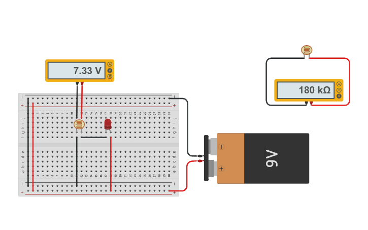 Circuit Design Ldr Tinkercad