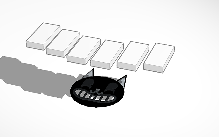 3D design Cartoon Cat | Tinkercad