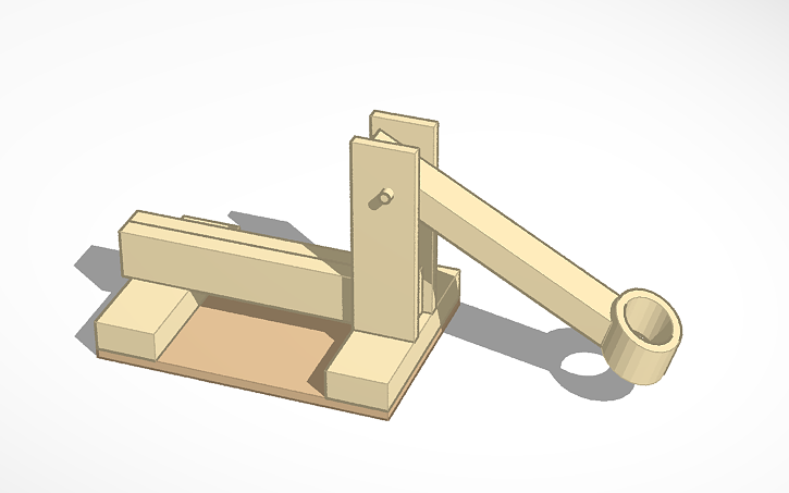 3D design Lever - Tinkercad