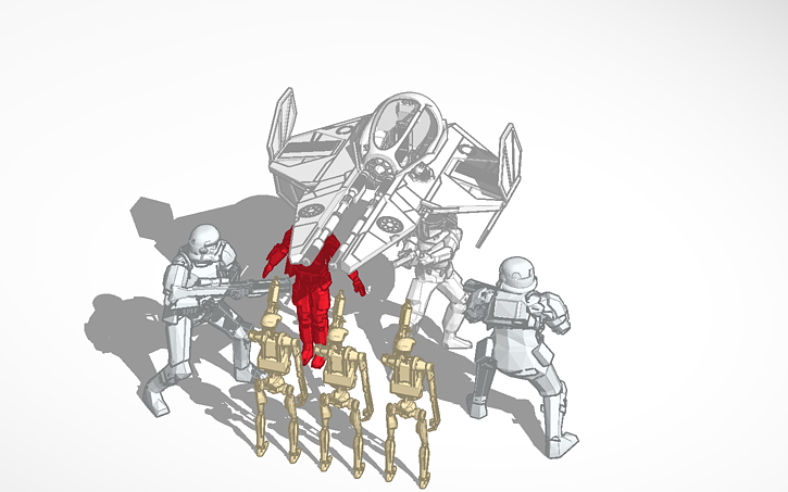 3D design Awesome Boba Fetts | Tinkercad