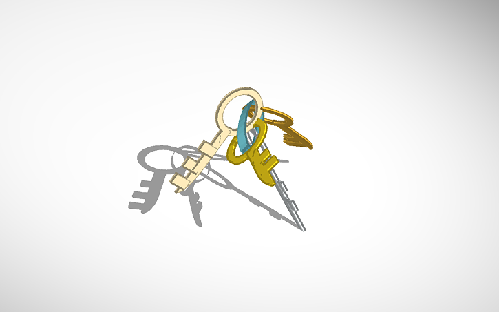 3D design Keys - Tinkercad
