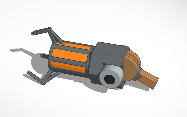 3D design Gravity Gun (Half-Life 3) - Tinkercad