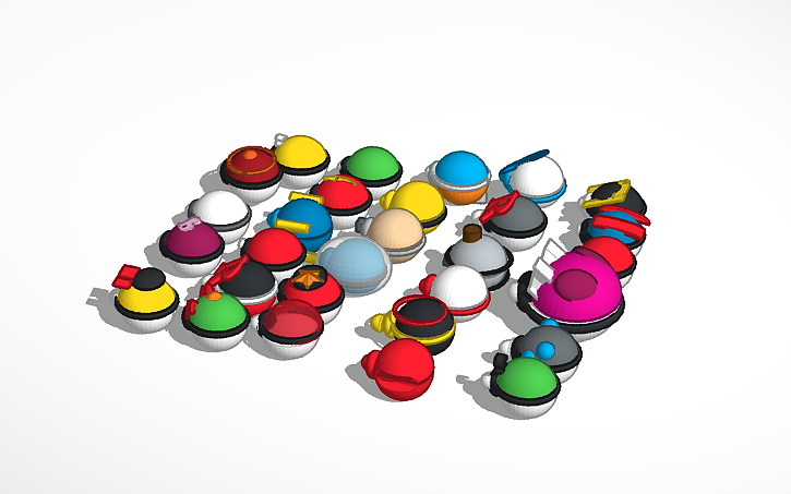 3D design pokemon awsome and cool | Tinkercad