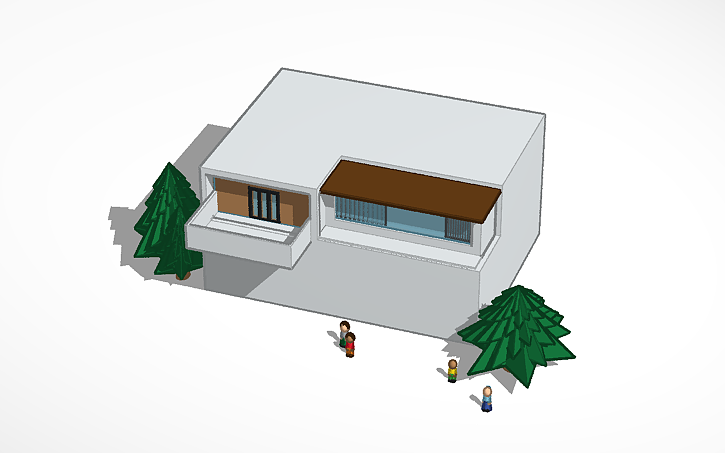 3D design Apartment Complex - Tinkercad