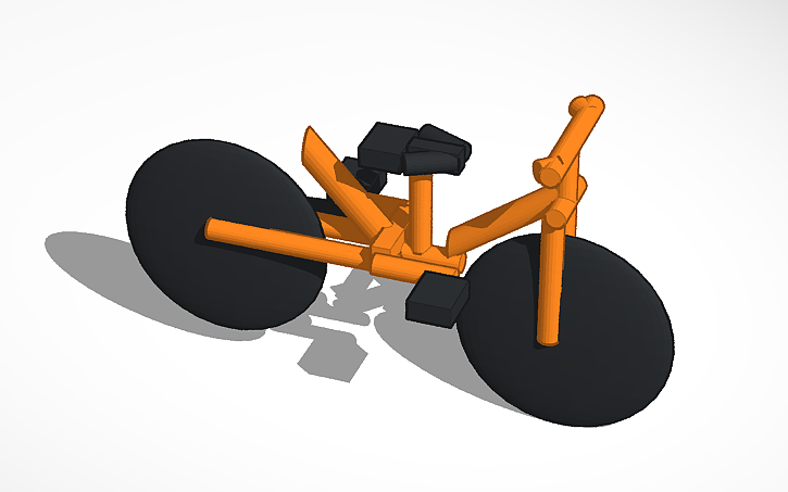 3D design bikecycle - Tinkercad