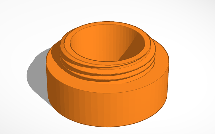 3D design End Cap Threaded2 | Tinkercad