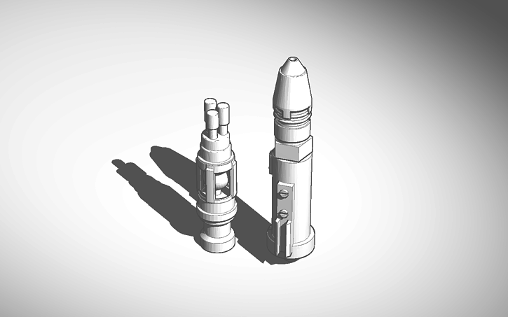 3D design Sonic Laser Screwdriver - Tinkercad
