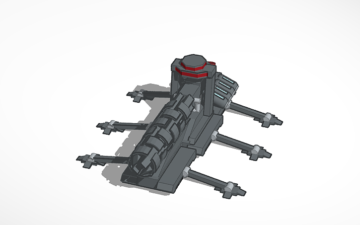 3D design Fission Cannon - Tinkercad