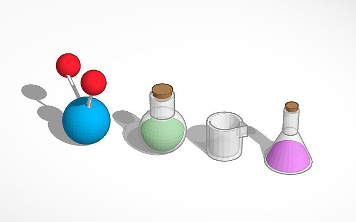 3D design All about Science - Tinkercad