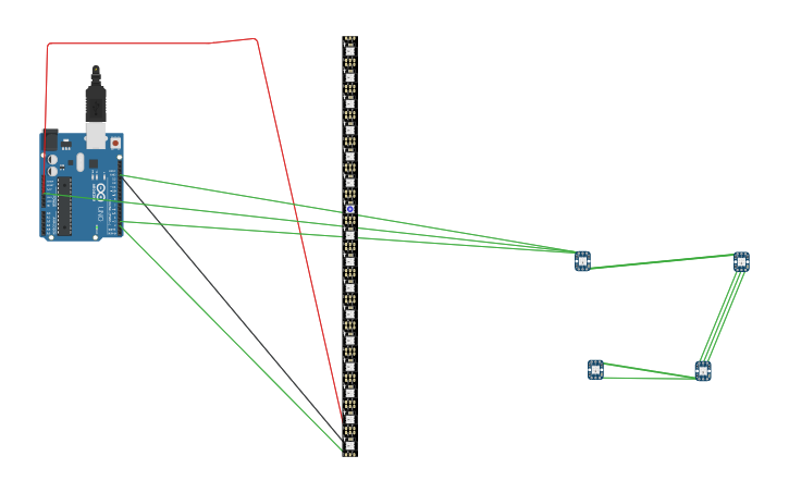Circuit design Proton Pack Alpha - Tinkercad