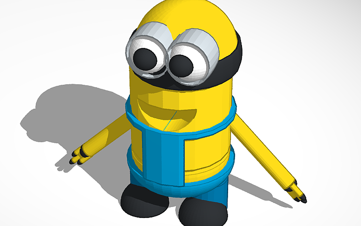 3D design minion - Tinkercad
