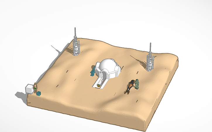 3D design Star Wars farm | Tinkercad