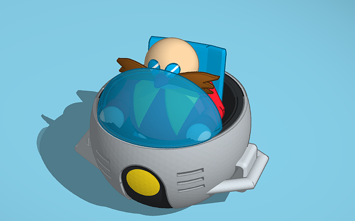 3D design Egg Mobile - Tinkercad