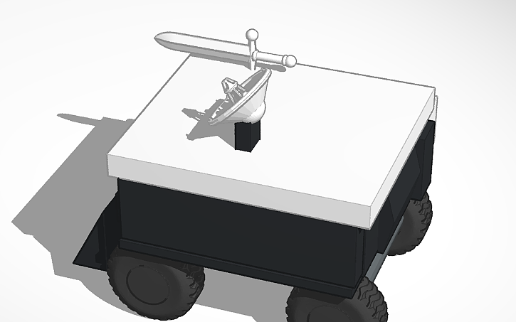 3D design moon rover | Tinkercad