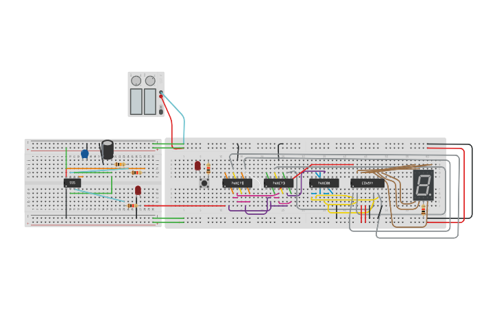 Circuit design Sizzling Snaget - Tinkercad