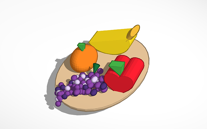 3D design Fruit Bowl - Tinkercad