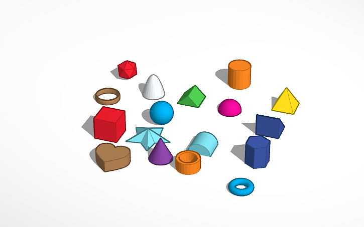 3D design All shapes (try this minecraft version) - Tinkercad