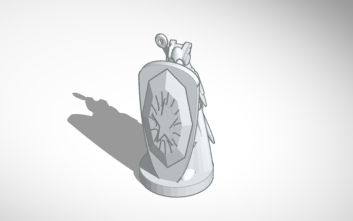3D design Paladin for dnd - Tinkercad