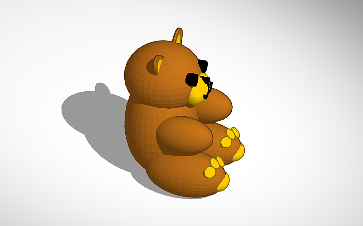 3D design BEAR. - Tinkercad