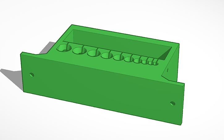 3D design wire stripper - Tinkercad