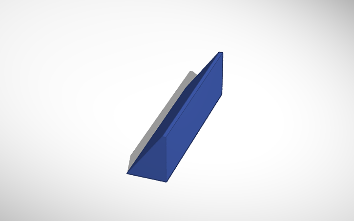 3D design Simple Name Plate Base - Tinkercad