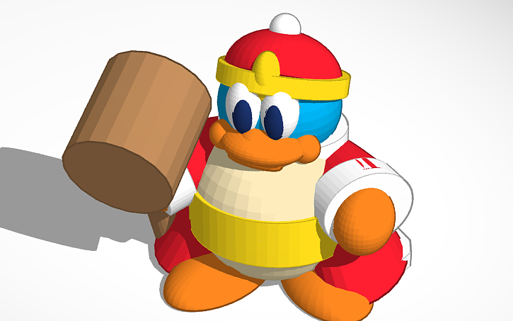 3D design King Dedede | Tinkercad