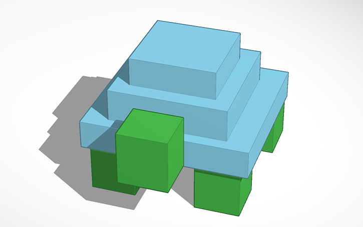 3D design My Adorable Turtle | Tinkercad