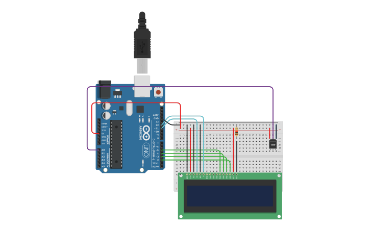 Circuit design Asuncion_TMP36 | Tinkercad