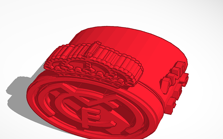 3D design Real Madrid - Tinkercad