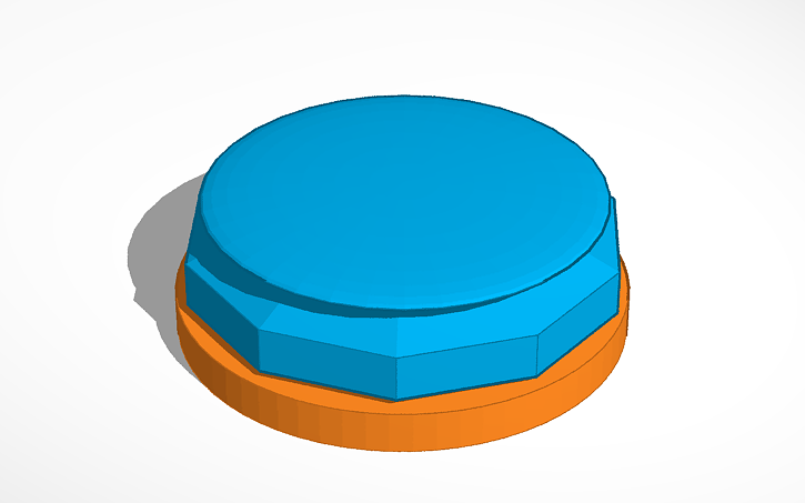 3D design chess piece base | Tinkercad