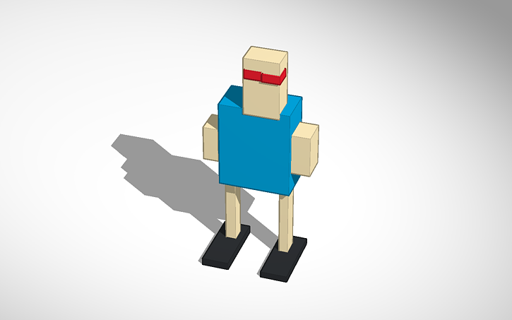 3D design Dude Man | Tinkercad