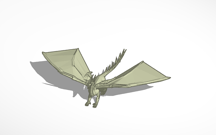 3D design Dragon | Tinkercad