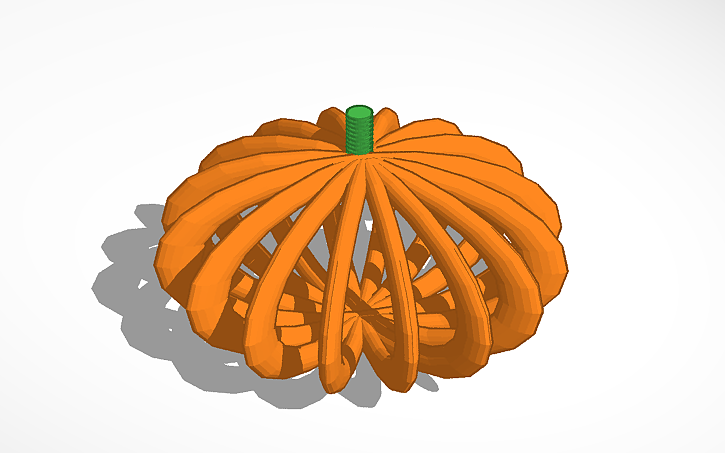 3D design Pumpkin | Tinkercad
