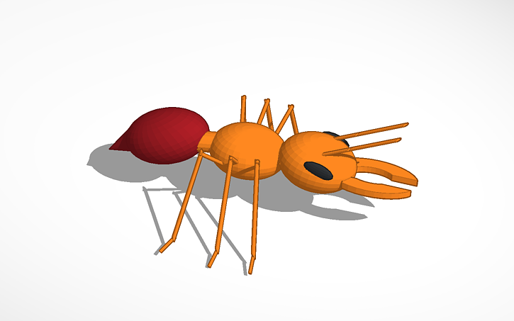 3D design Ant | Tinkercad