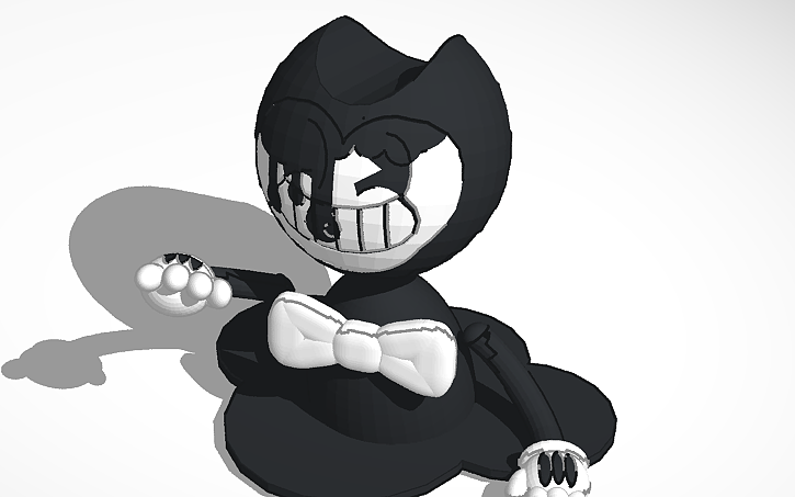 3D design Inky Bendy - Tinkercad