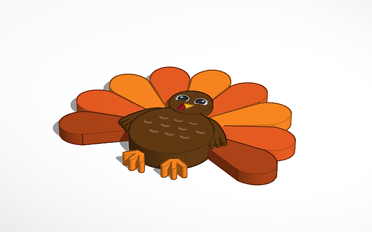 3D design Turkey Little | Tinkercad