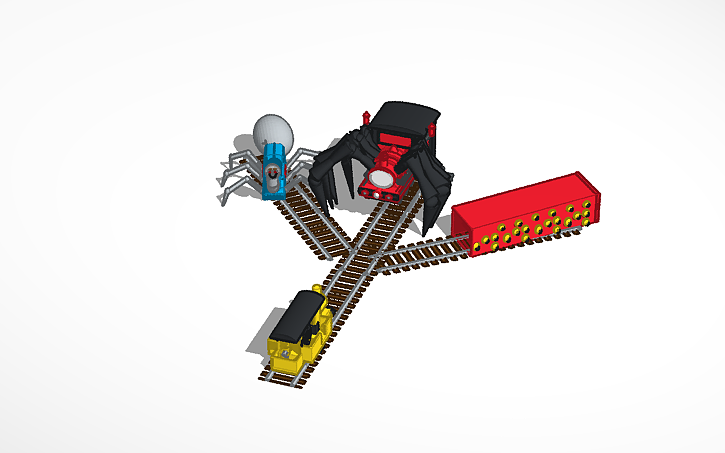 3d Design Choo Choo Charles Tinkercad