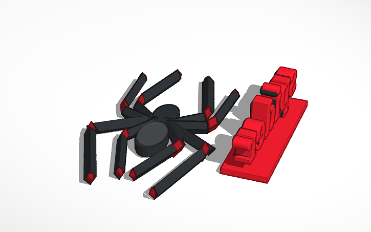3D design Spider | Tinkercad