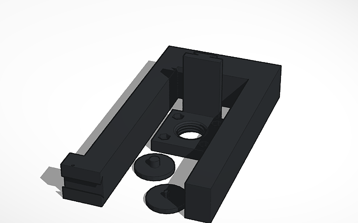 3D design Dremel overarm router attachment part 2 | Tinkercad