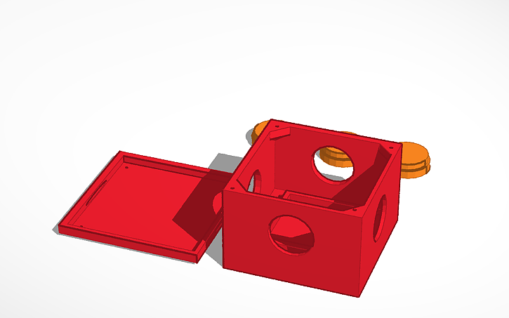 3D design Wago box - Tinkercad