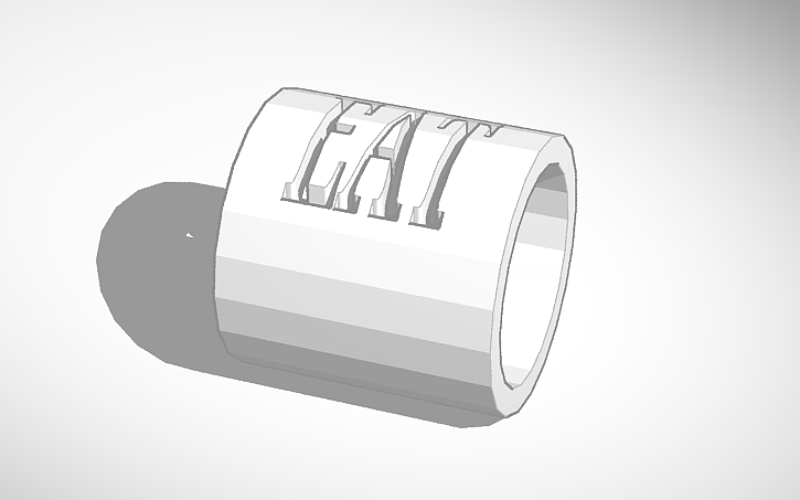 3D design Katherine Cloth Napkin Holder - Tinkercad