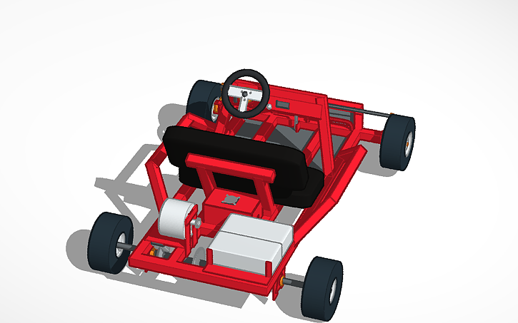 3D design Go Kart frame Plan | Tinkercad