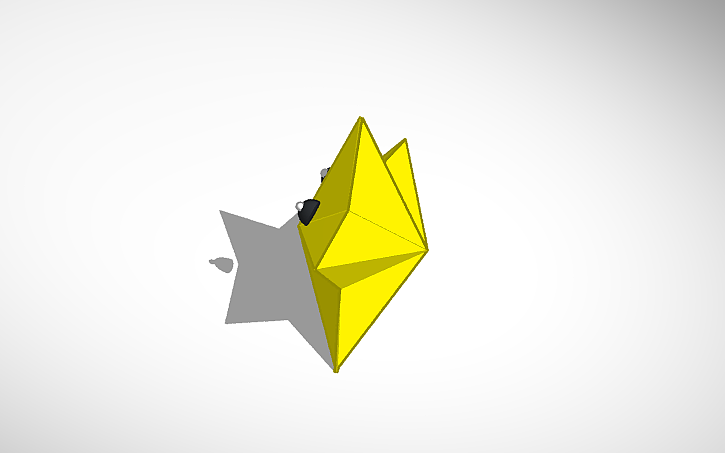 3D design Super Mario 64 Star V.1 - Tinkercad