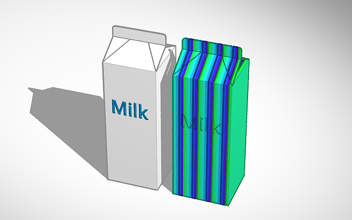 3D design Milk | Tinkercad